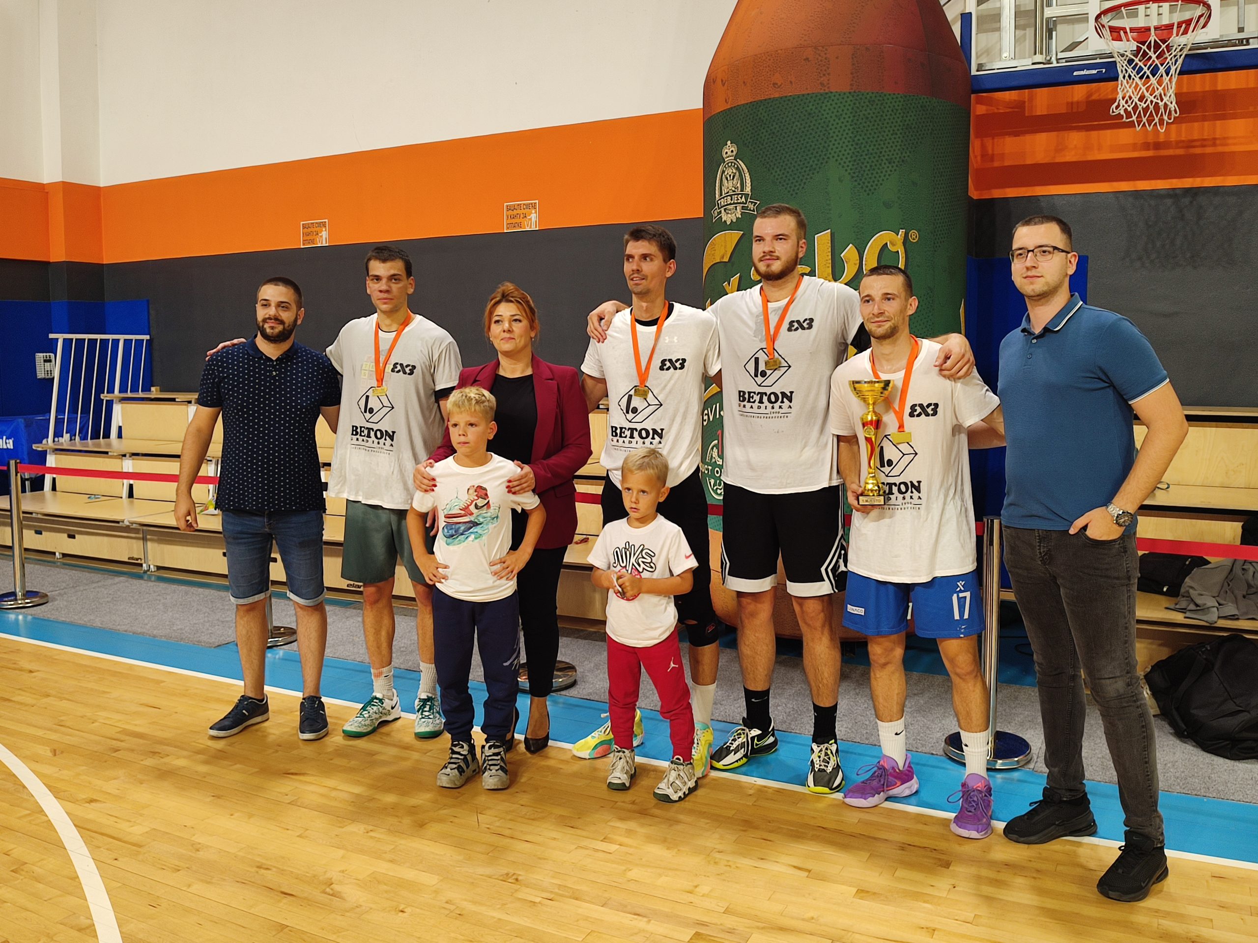 Eкипа "Бетон 3х3" побједник турнира “Streetball 3×3” у Градишци - Radio ...